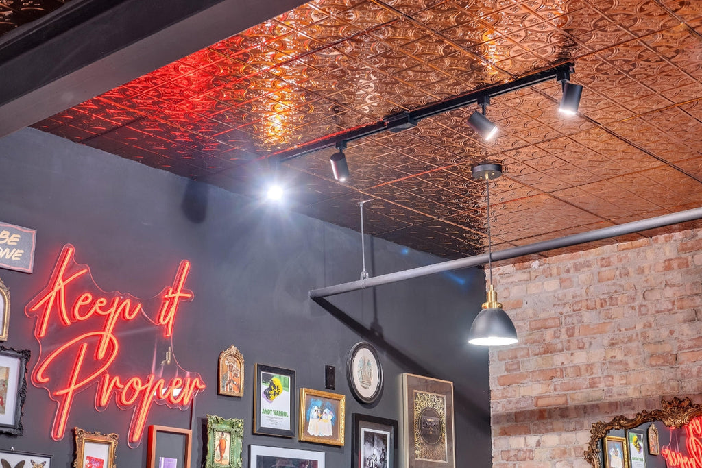 Elevating Barbershop Design with American Tin Ceilings